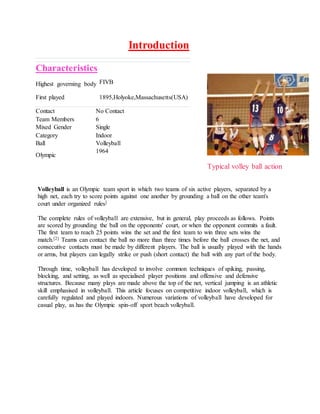 Volley Ball | PDF