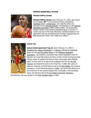 Volleyball and basketball | DOCX