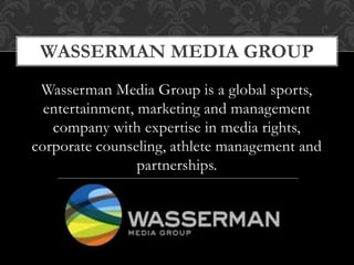 Volleyball & Wasserman Media Group | PPT