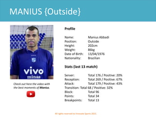 Volleyball Players Opportunities - Innovate Sports #1 | PPT