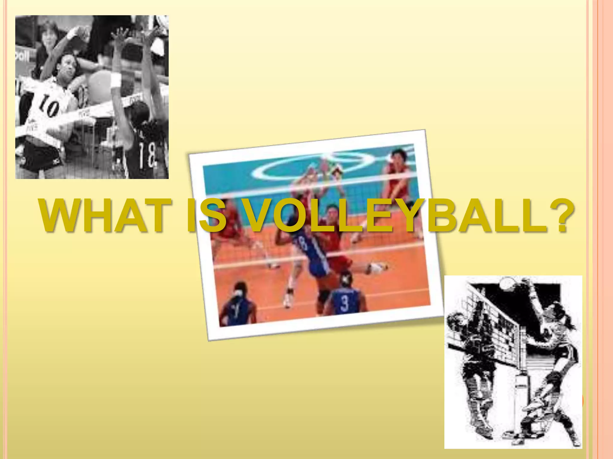 Volleyball powerpoint | PPTX