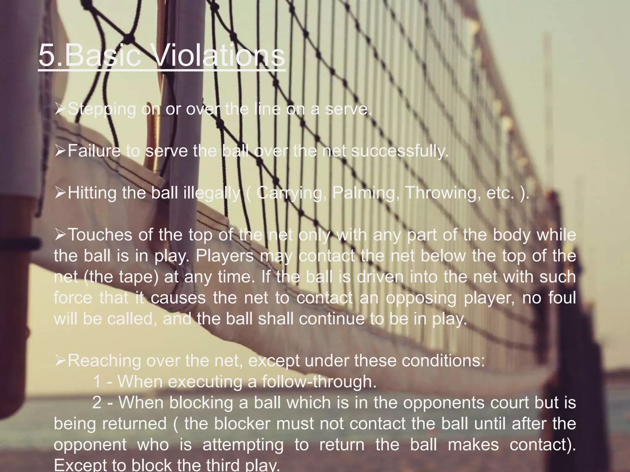 Volley ball ppt | PPTX