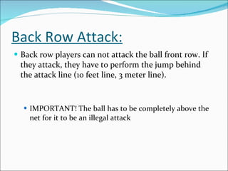 Volleyball skills | PPT