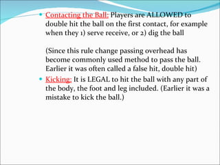 Volleyball skills | PPT