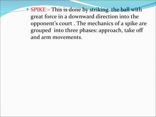 Volleyball skills | PPT