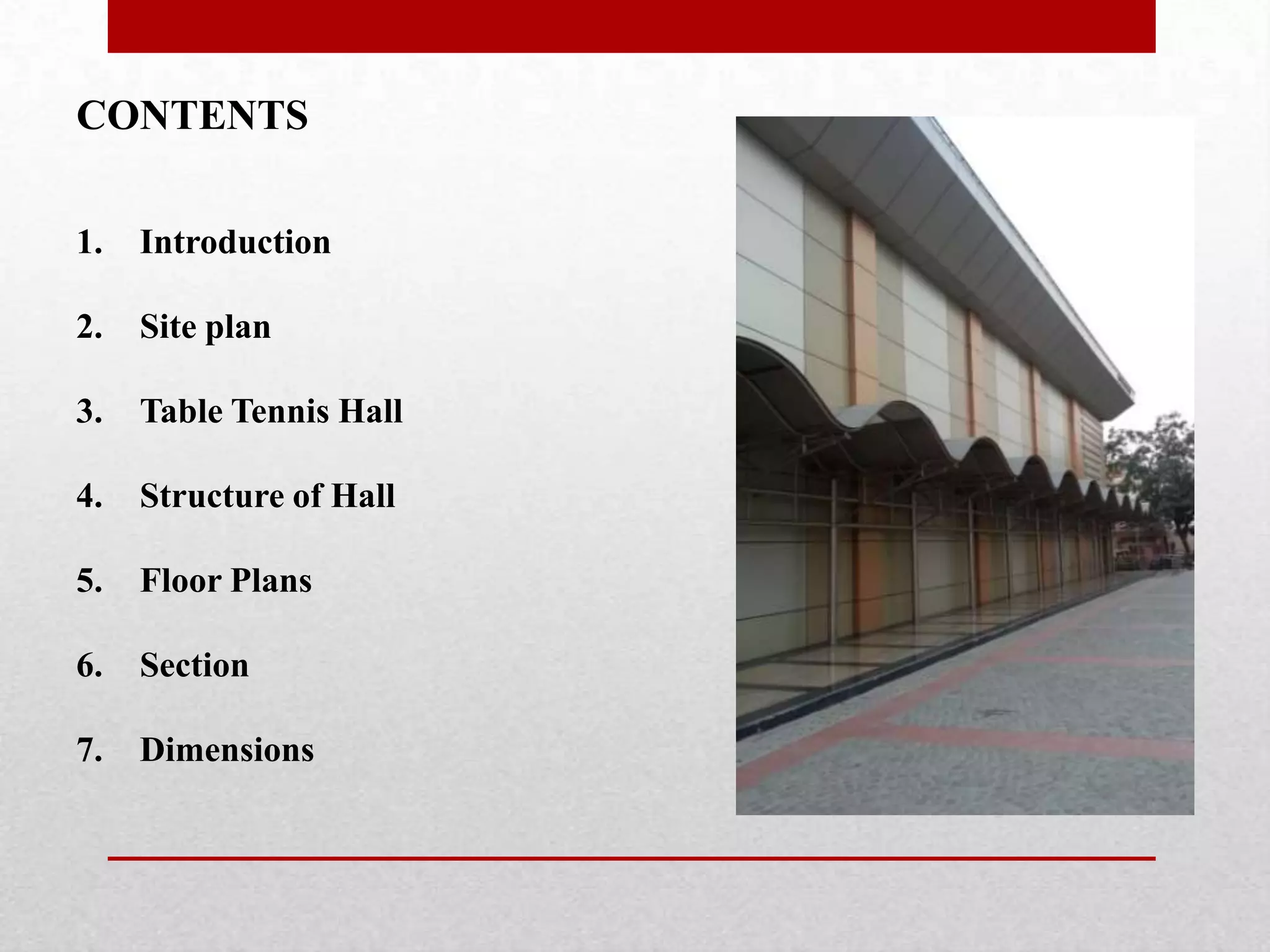 SPORTS COMPLEX,JAMIA MILLIA ISLAMAI, NEW DELHI | PPTX