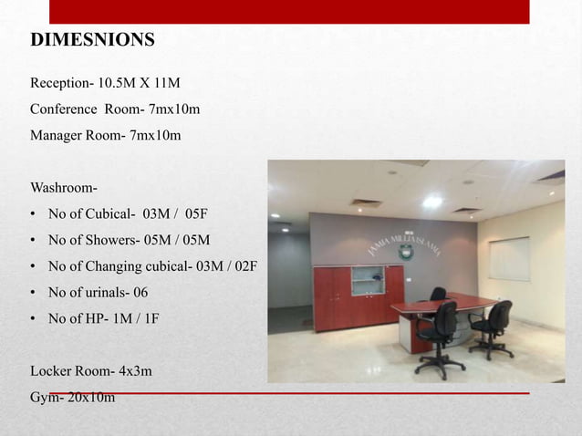 SPORTS COMPLEX,JAMIA MILLIA ISLAMAI, NEW DELHI | PPTX