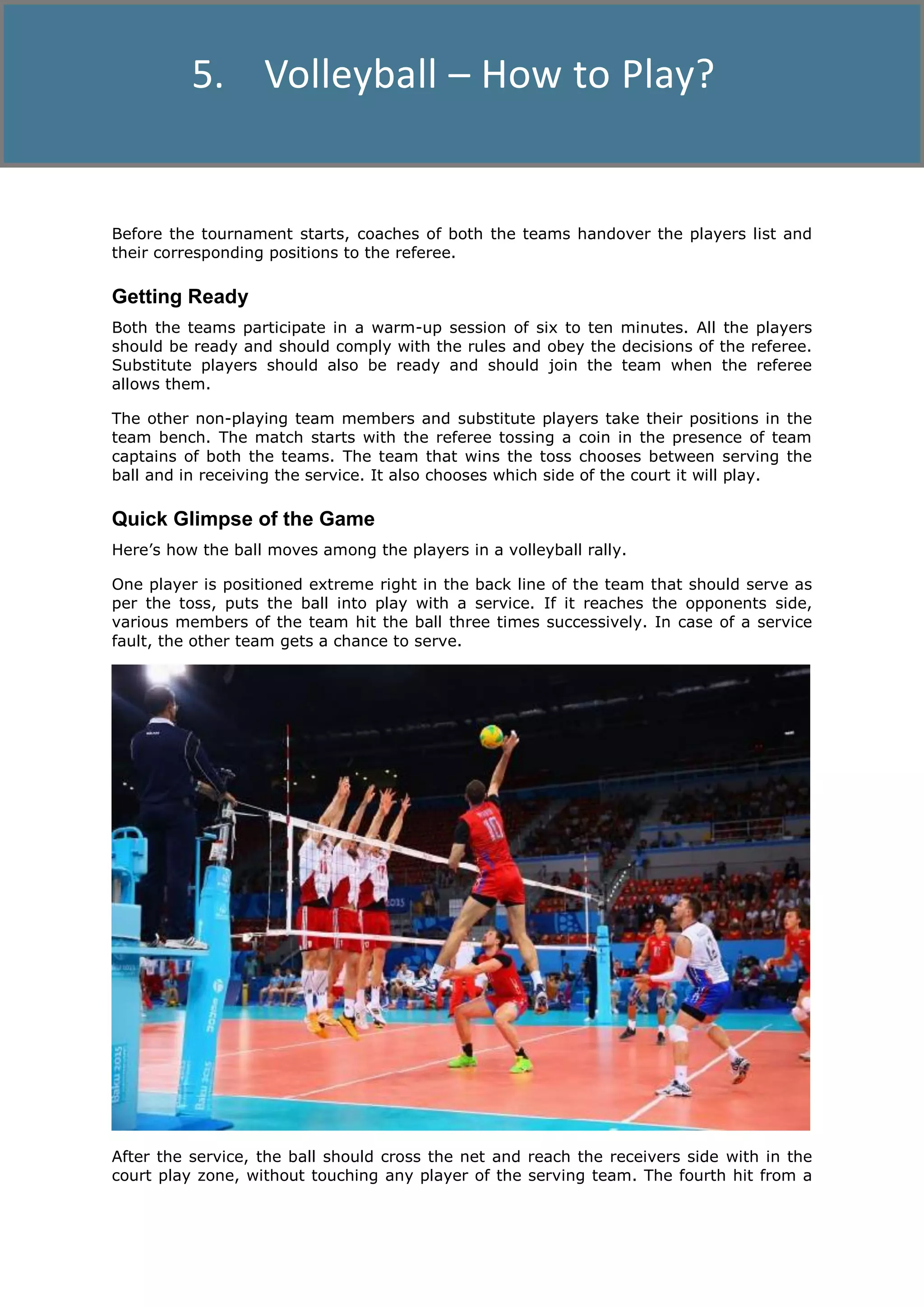 Volleyball tutorial(1) | PDF
