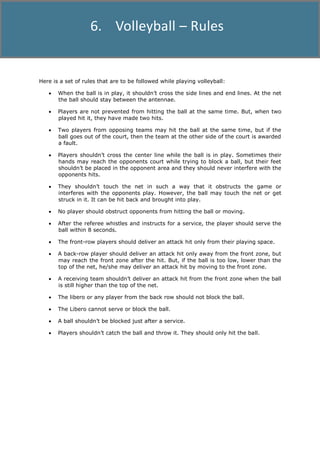 Volleyball tutorial(1) | PDF | Volleyball | Sports