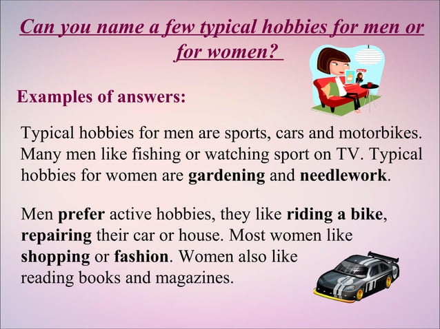 Free time hobbies | PPT