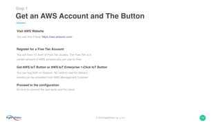 Introduction to the IoT using AWS | PDF