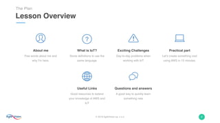 Introduction to the IoT using AWS | PDF
