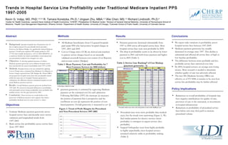 Trends in Hospital Service Line Profitability 7.7.09