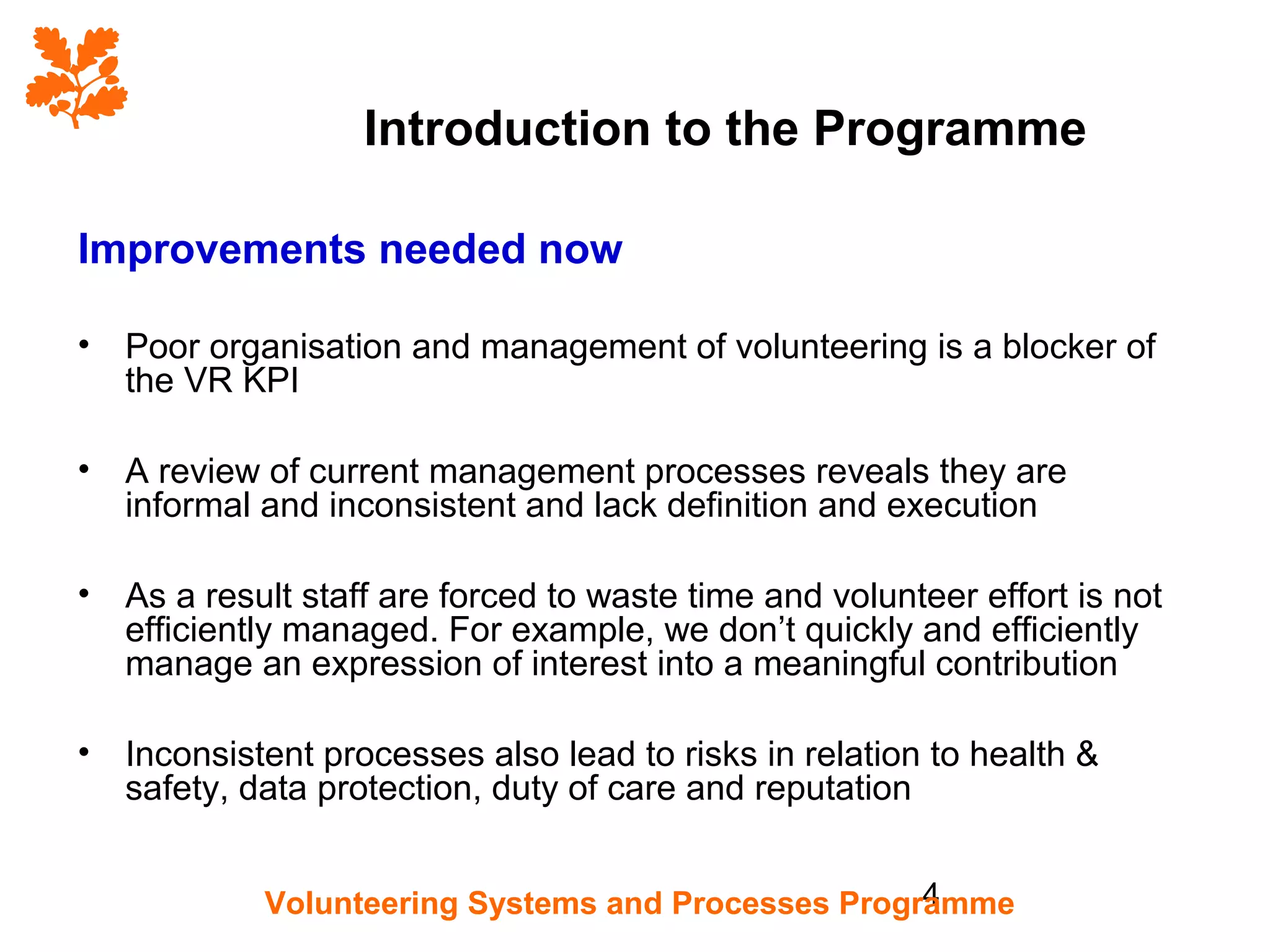 Volunteering Systems and Processes (main presentation) @ Convestival ...