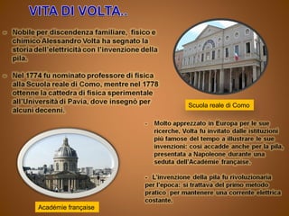 Volta | PPT | Physics | Science