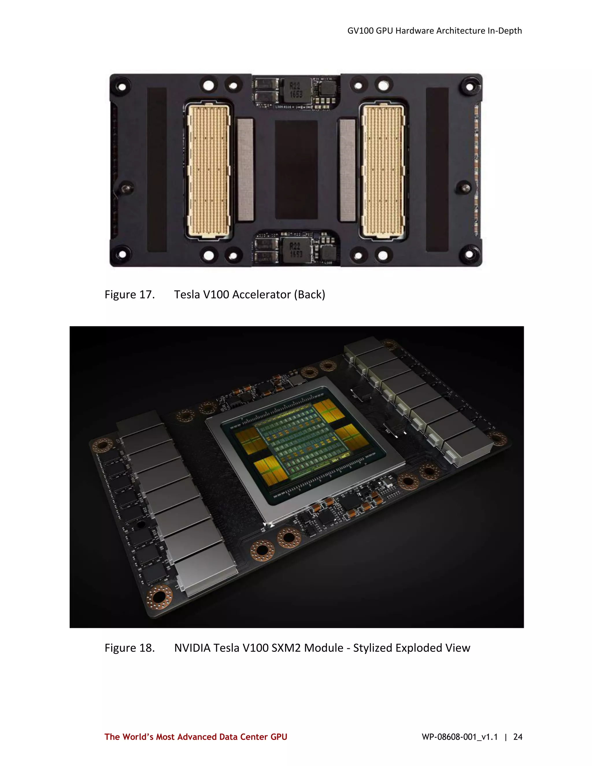 NVIDIA Tesla V100 GPU Architecture Whitepaper : NOTES | PDF