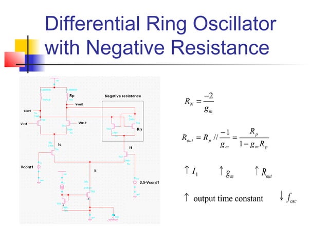 Voltage controlled oscillators | PPT | Consumer Electronics | Technology & Computing