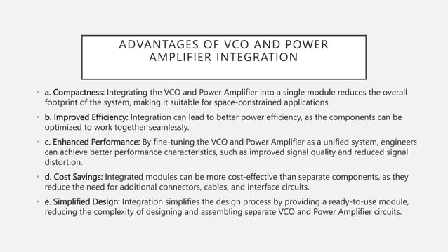 Voltage-Controlled Oscillator (VCO) and Power Amplifier.pptx
