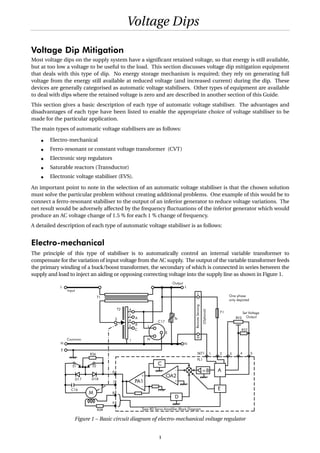 Voltage Dip Mitigation | PDF | Computer Peripherals | Computing