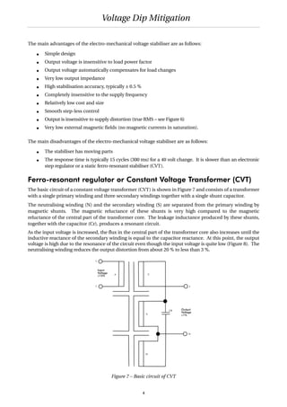 Voltage Dip Mitigation | PDF | Computer Peripherals | Computing