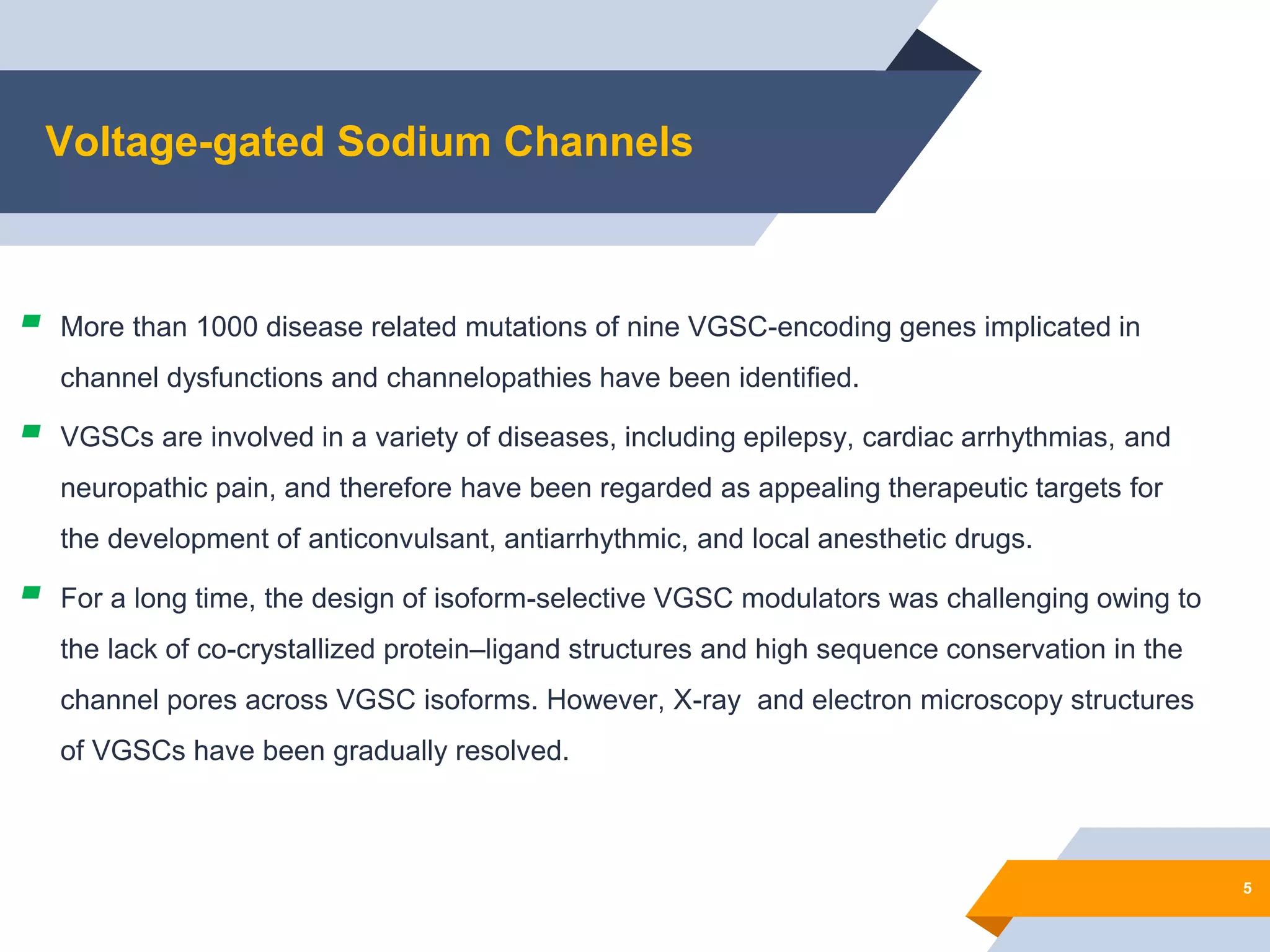 Voltage gated sodium channels | PDF