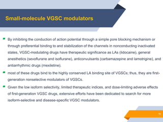 Voltage gated sodium channels | PDF