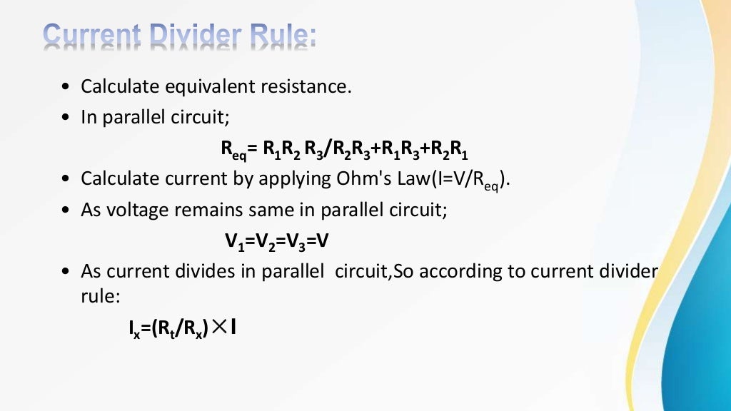 Voltage And Current Division Rule voltage-and-current-division-rule