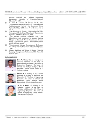 Voltage collapse mitigation by reactive power | PDF | Power and Energy ...