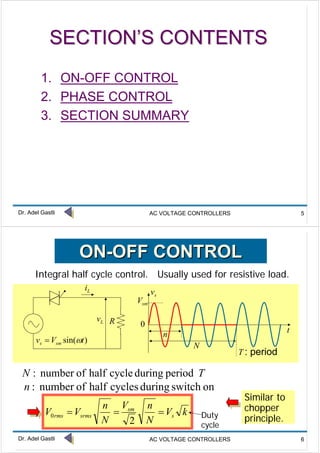 Voltage controllers | PDF