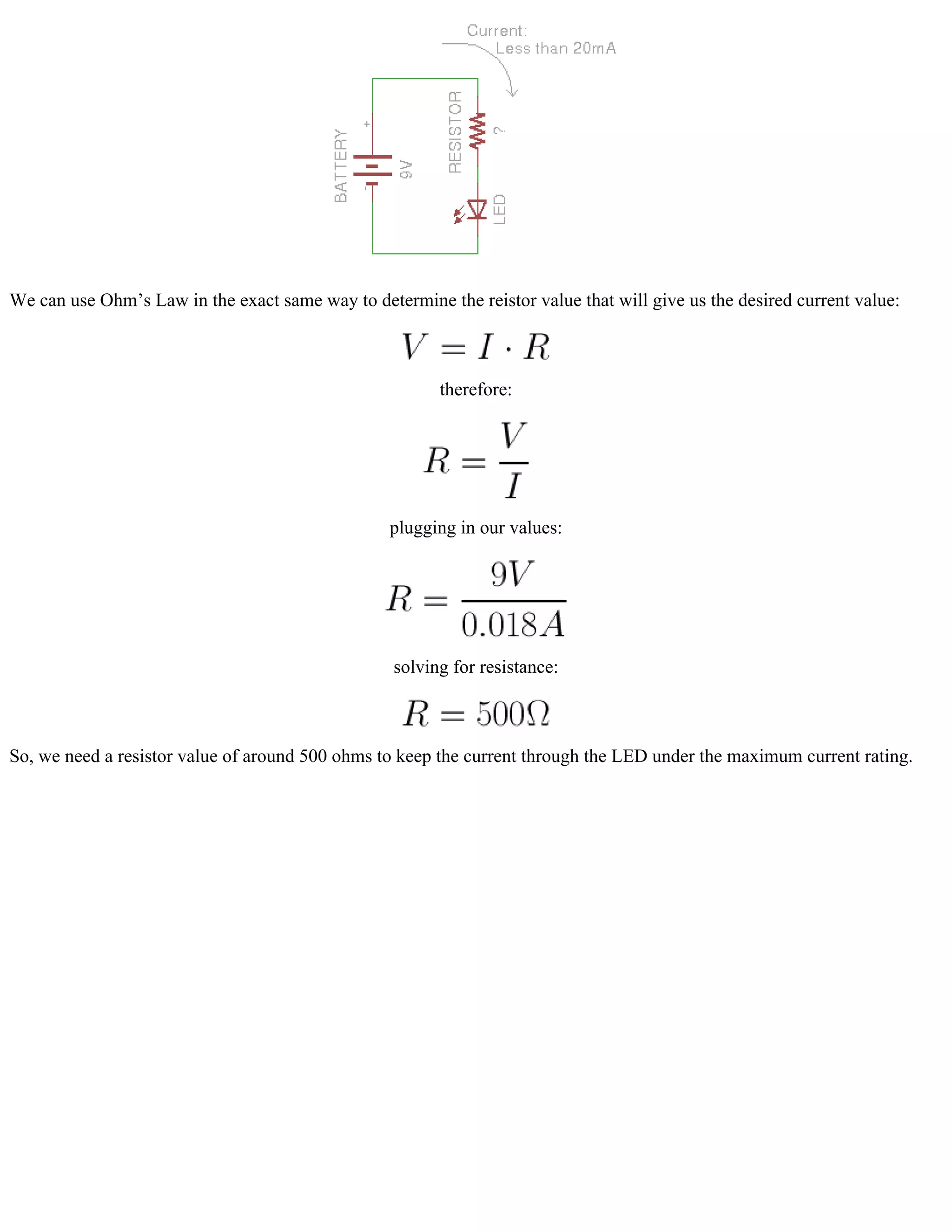 Voltage, current, resistance, and ohm's law | PDF