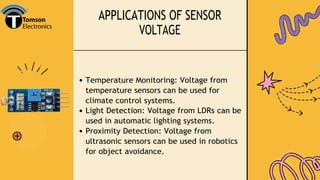 Voltage Detection Sensor Module - Arduino, ARM and other MCU – TOMSON ELECTRONICS.docx