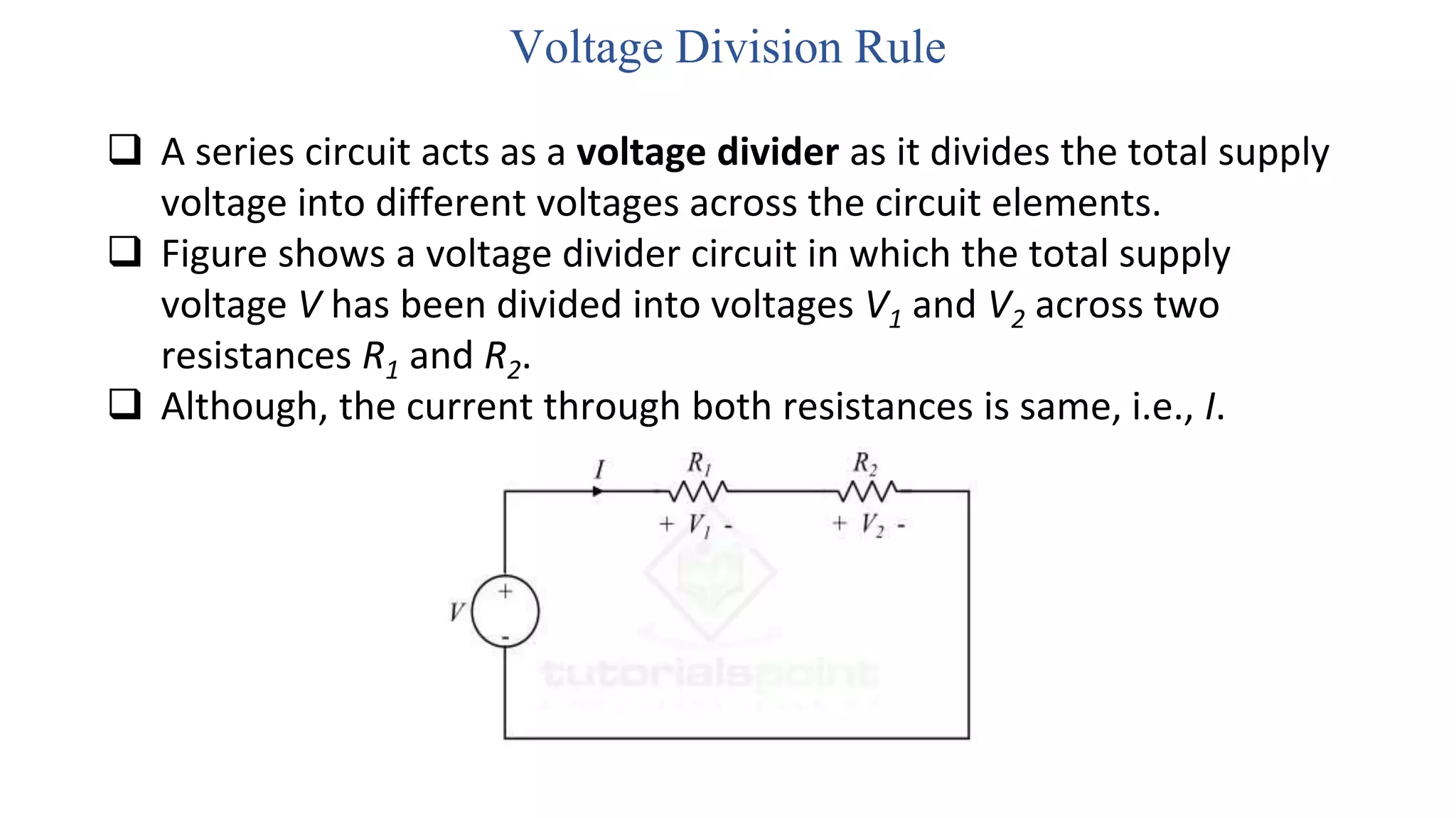 Voltage Divider and Current Divider Rule.pptx