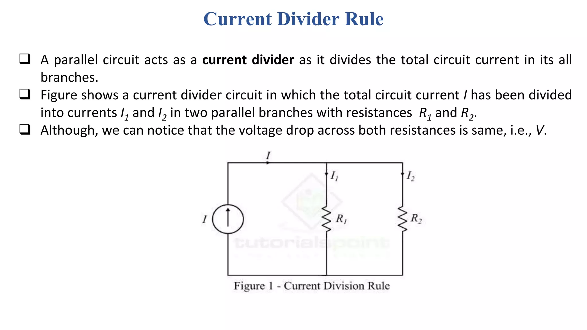 Voltage Divider and Current Divider Rule.pptx