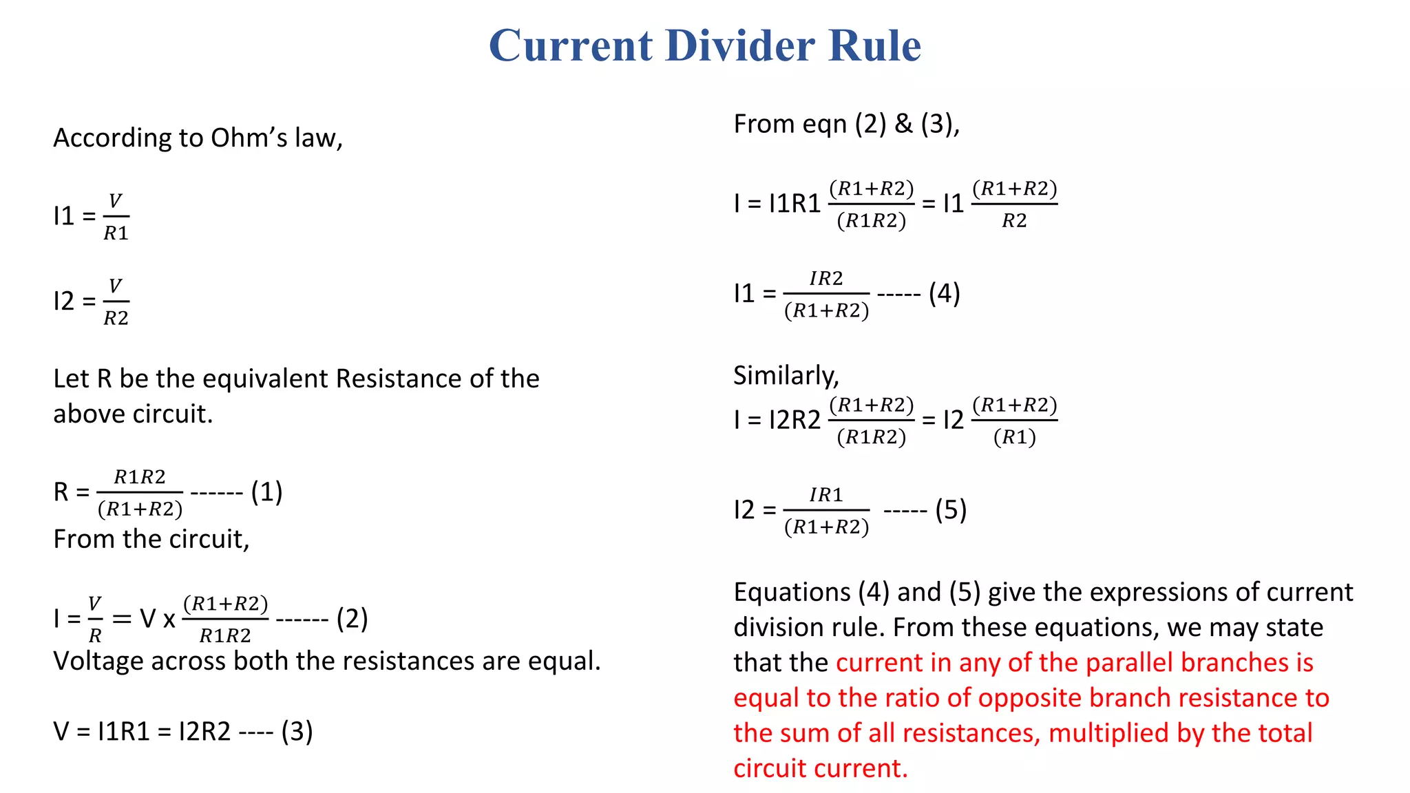 Voltage Divider and Current Divider Rule.pptx