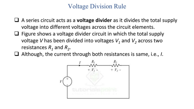 Voltage Divider and Current Divider Rule.pptx
