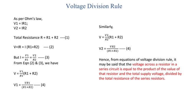 Voltage Divider and Current Divider Rule.pptx