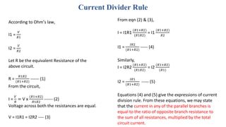 Voltage Divider and Current Divider Rule.pptx