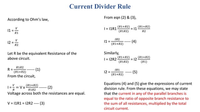 Voltage Divider and Current Divider Rule.pptx
