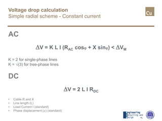 Voltage Drop Formula 3 Phase