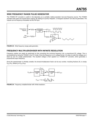 Voltage frequency converter | PDF