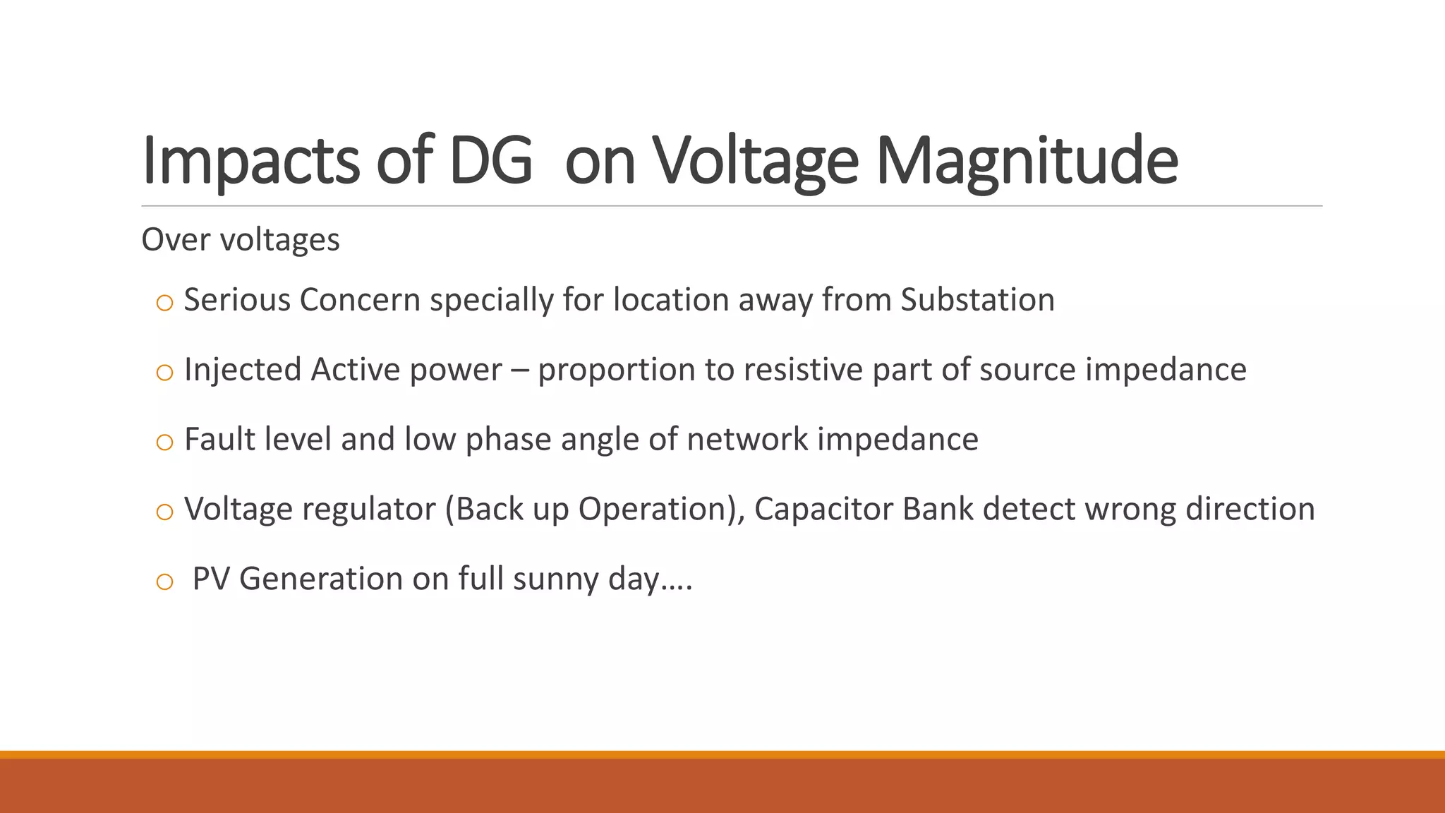 Voltage magnitude variation and stability | PPTX