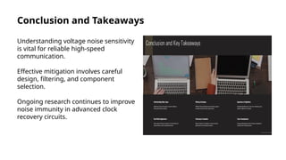 Voltage Noise Sensitivity In Clock Recovery Circuits.pptx