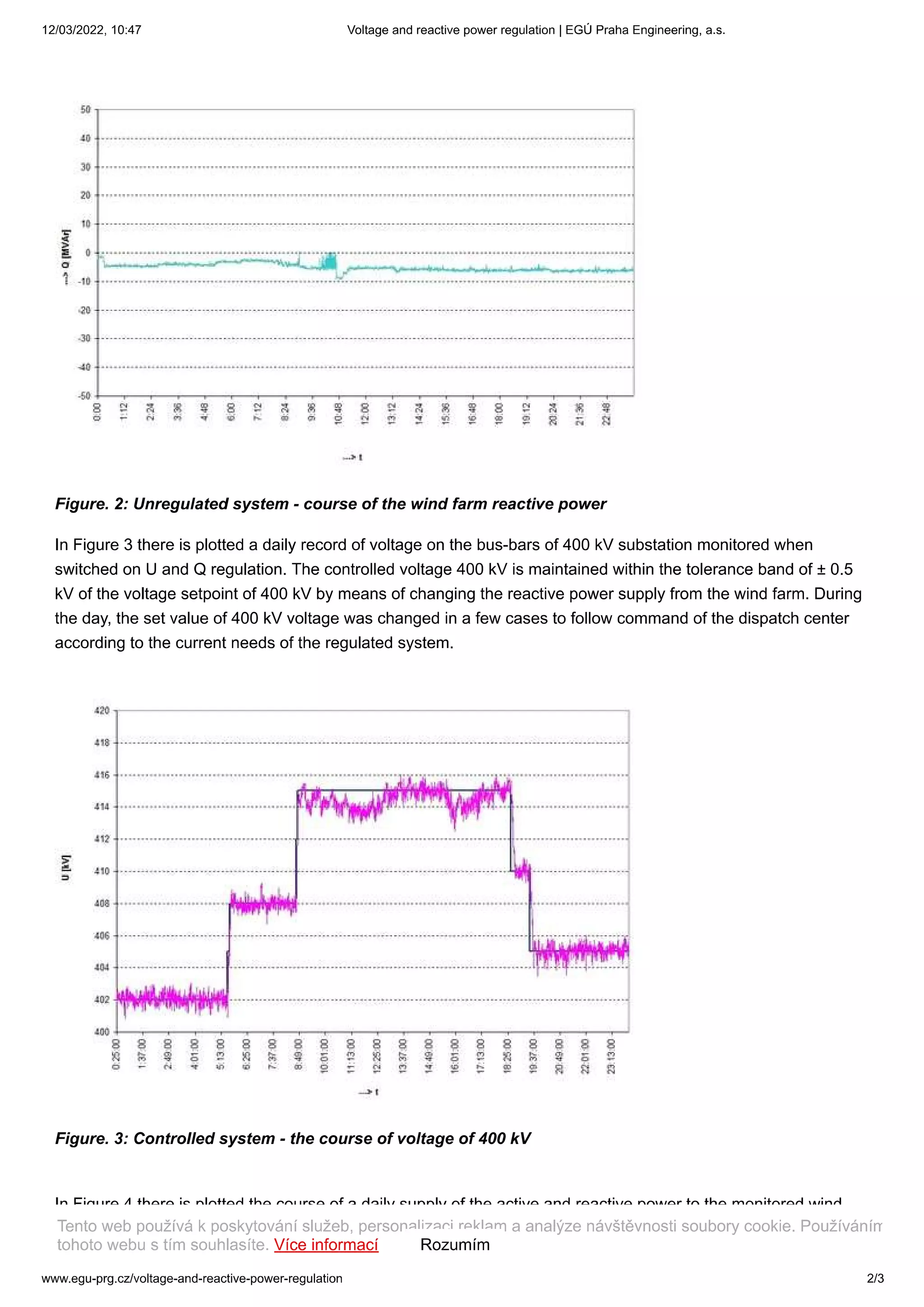 Voltage & reactive power regulation | PDF