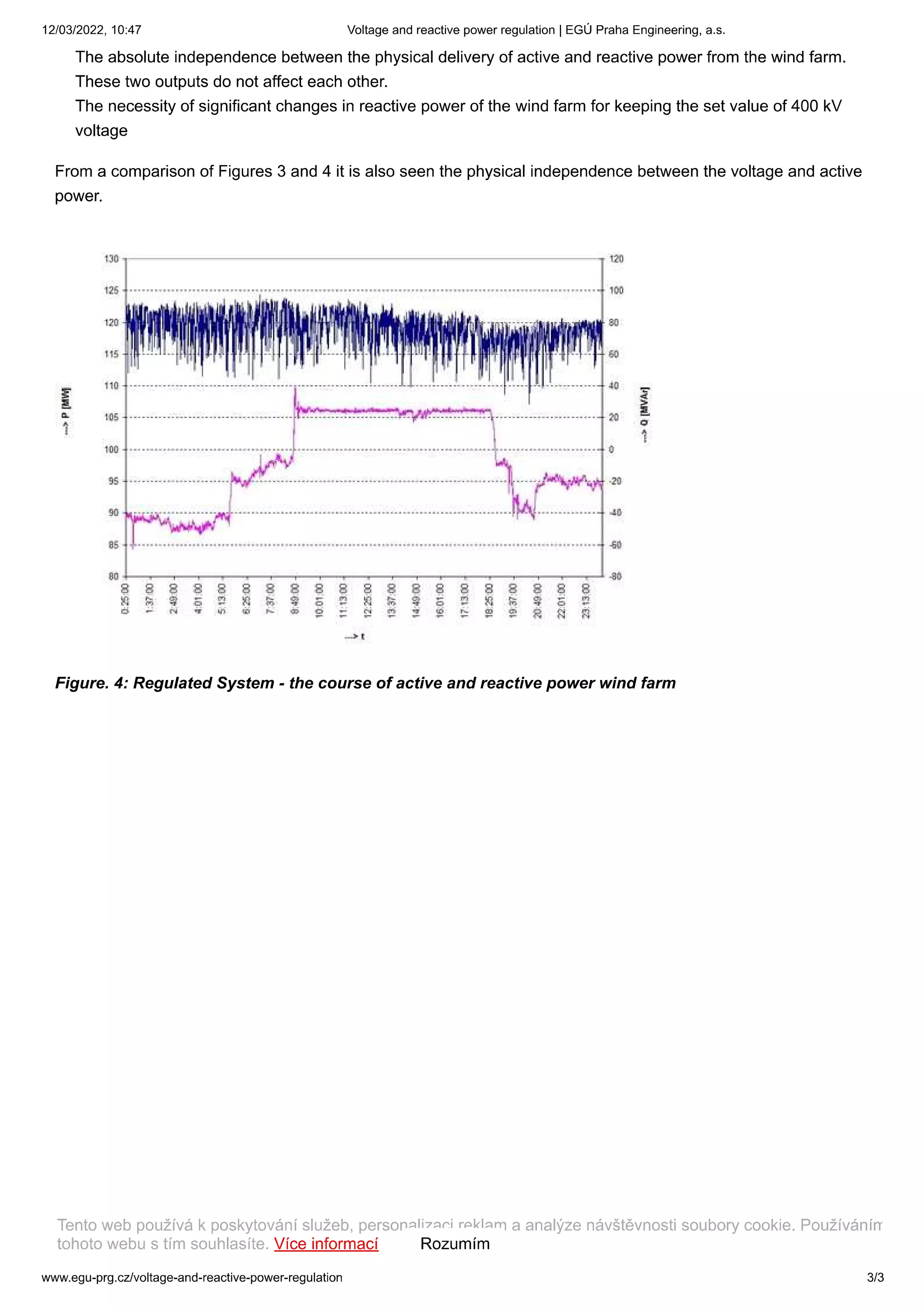 Voltage & reactive power regulation | PDF