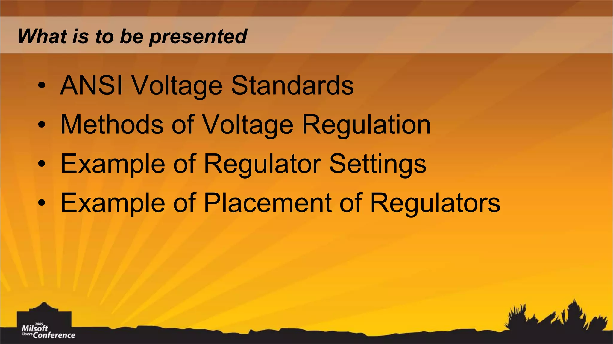 Electric Utility Solutions: Voltage Regulation | PDF
