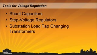 Electric Utility Solutions: Voltage Regulation | PDF