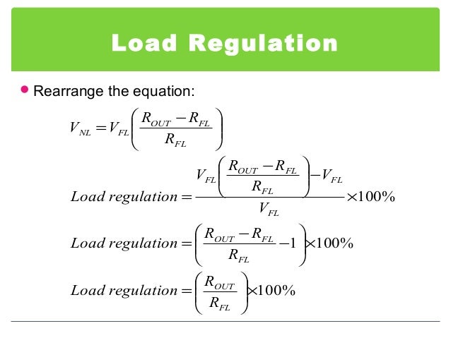 Load Regulation Line Regulation Voltage Regulation load-regulation-line-regulation-voltage-regulation
