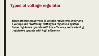 Voltage regulator 2 | PPT