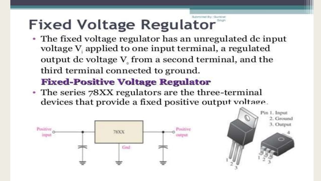 Voltage regulator 2 | PPT