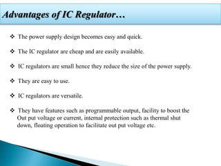 Voltage Regulators IC | PDF